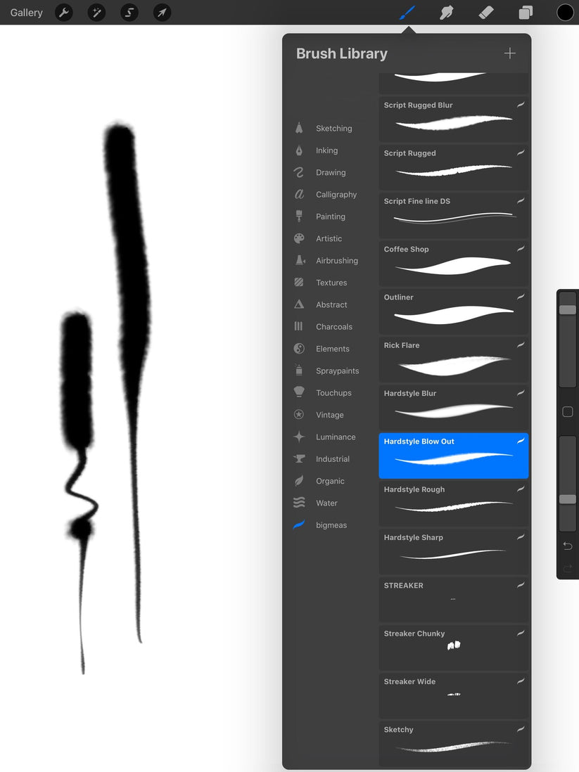The Lettering Brush Set – BIG MEAS